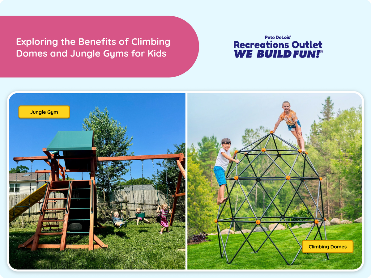 Benefits of Climbing Domes and Jungle Gyms for Kids – Recreations Outlet