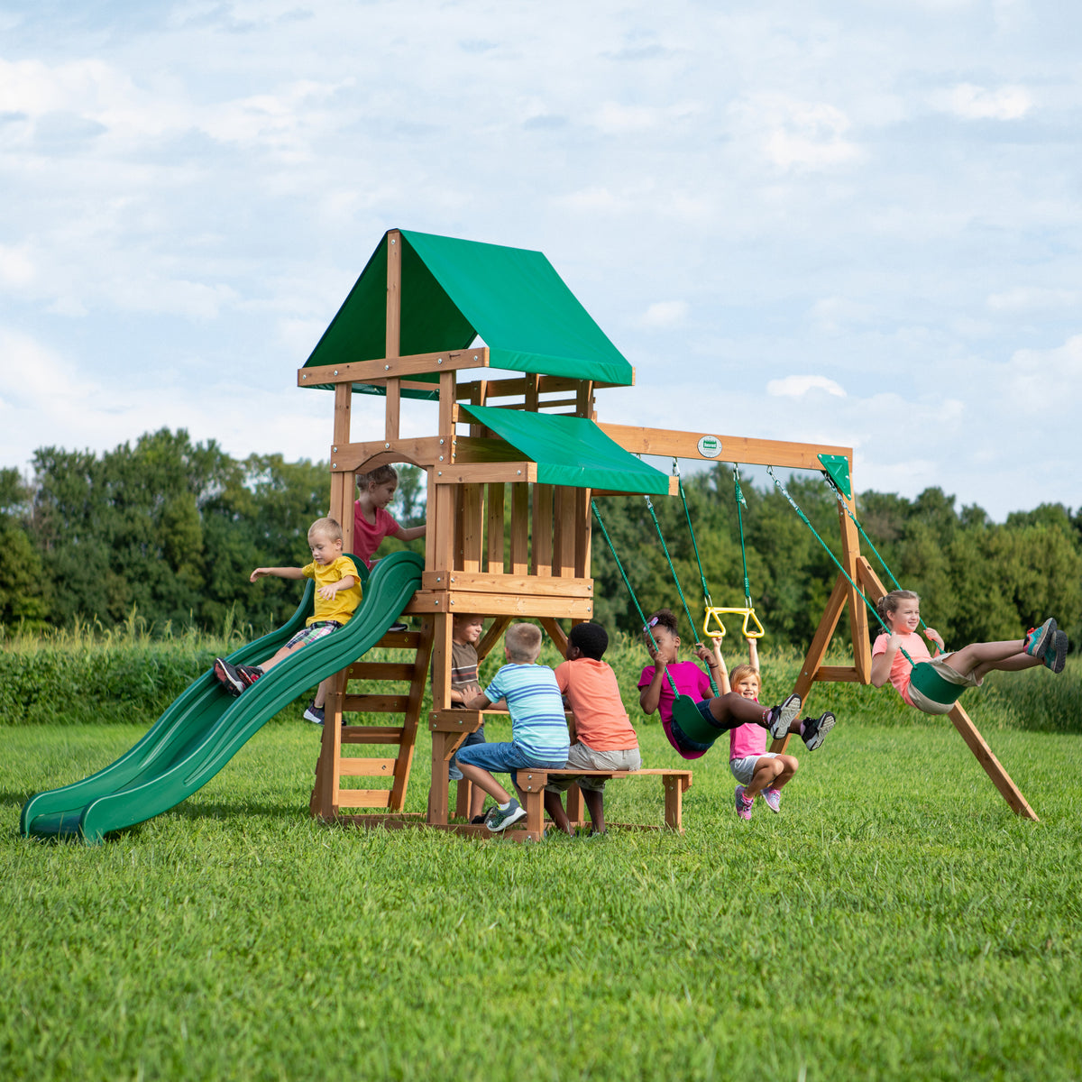 Belmont Swing Set – Recreations Outlet