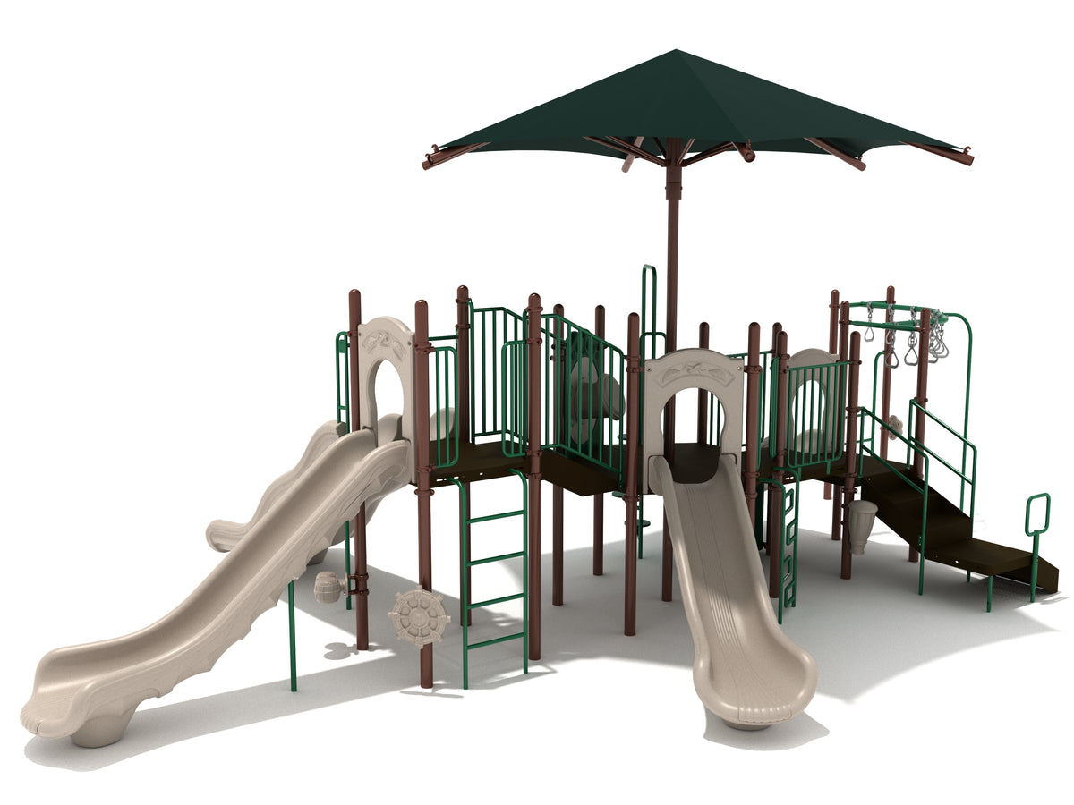 Skyward Shade Playground | Shaded Adventure with Slides & Climbers ...